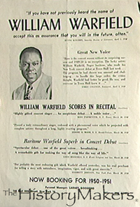 William Warfield's Biography