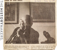 Bishop John Hurst Adams's Biography