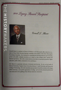 Cornell Leverette Moore's Biography