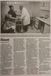 Dr. Alvin Blount, Jr.'s Biography